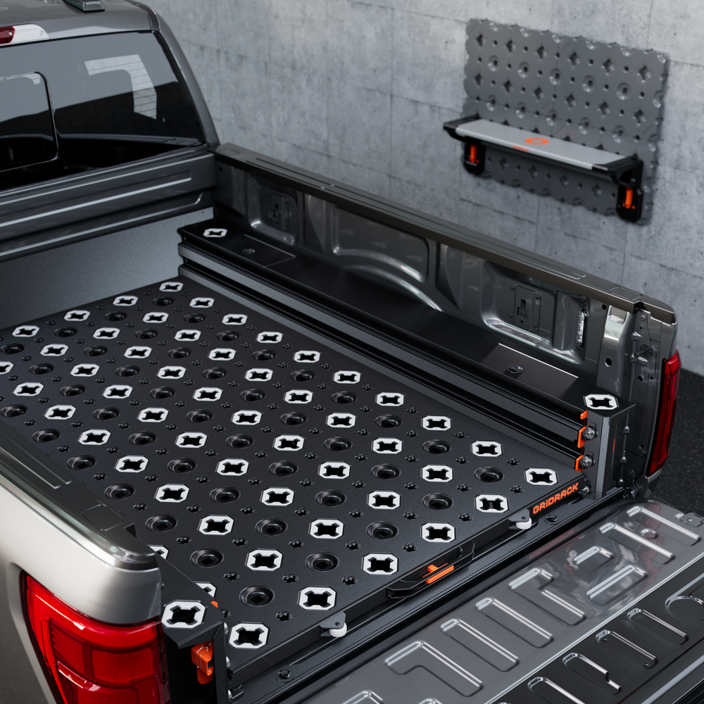 GRIDRACK™ 2-in-1 Bed Divider and Shelf