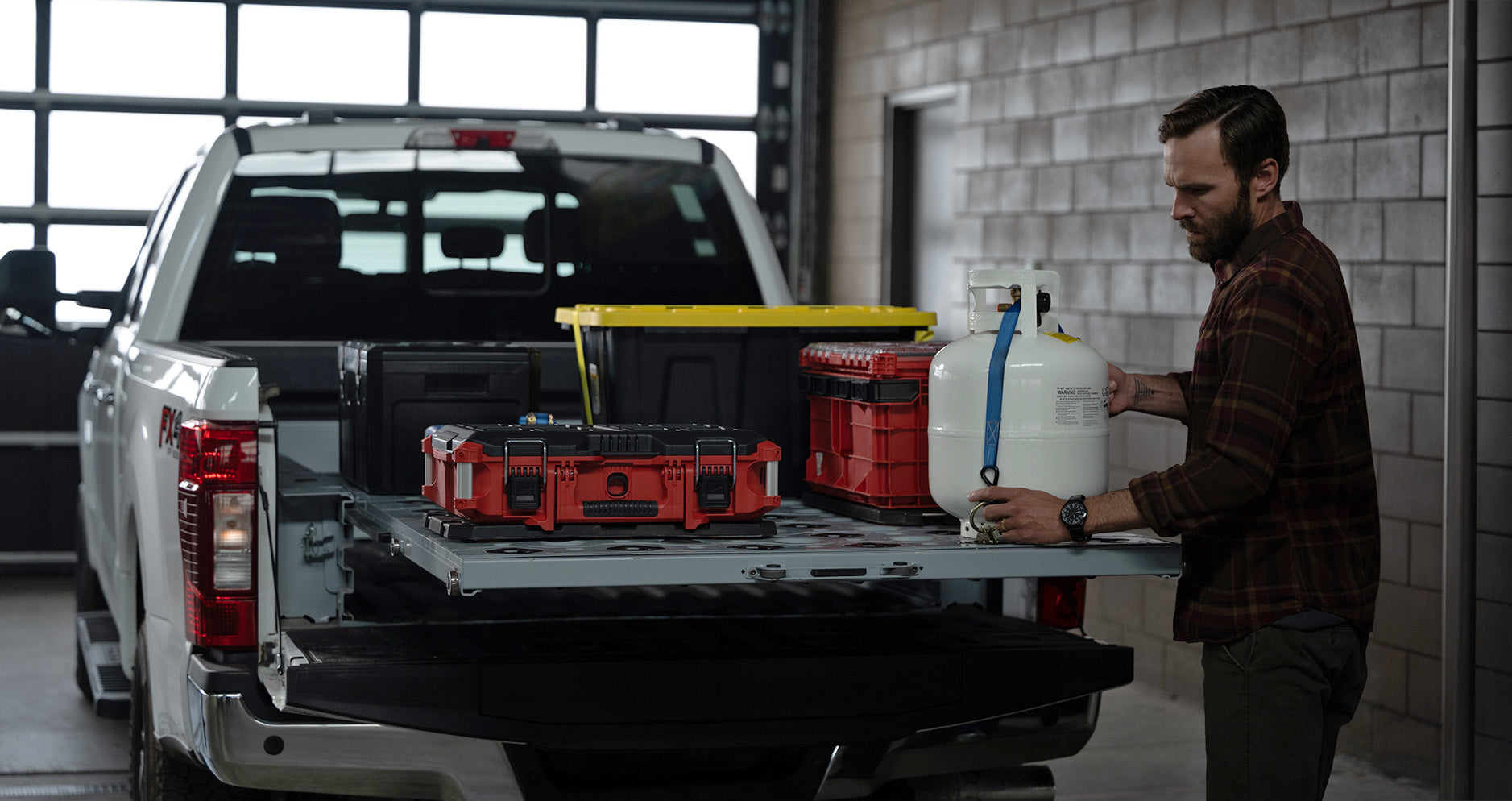 GRIDRACK™ Truck and Garage Platforms For Vehicle Optimization